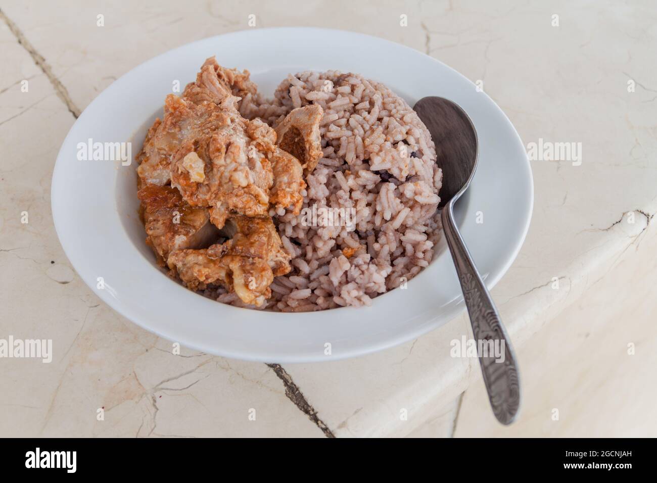 Cuban beans rice hi-res stock photography and images - Alamy