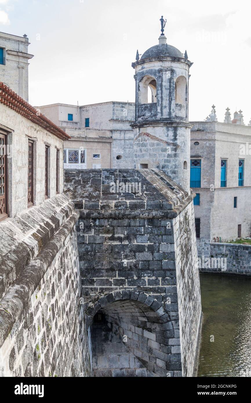 Castillo de la Real Fuerza Castle of the Royal Force in Havana, Cuba ...