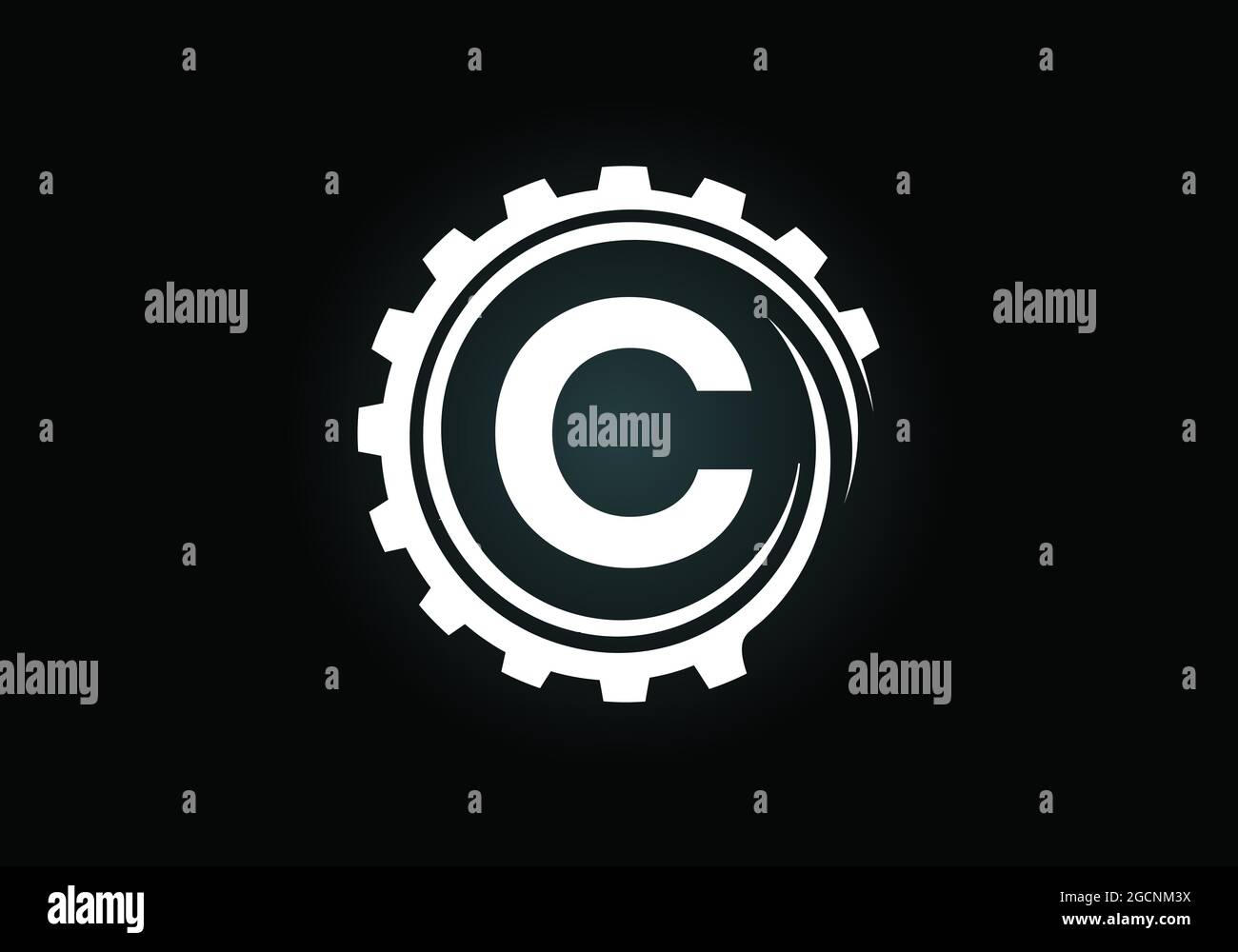 C mechanical logo hi-res stock photography and images - Alamy