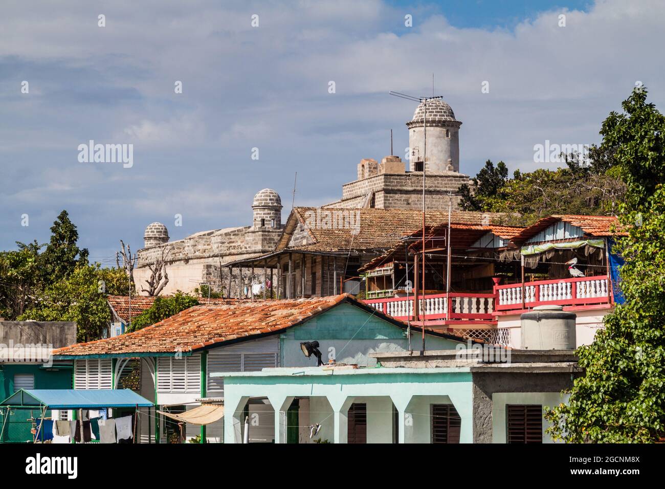 Castillo de Jagua castle, Cuba Stock Photo - Alamy