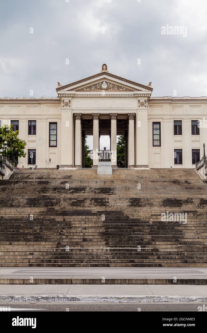 The University of Havana, Cuba Stock Photo - Alamy