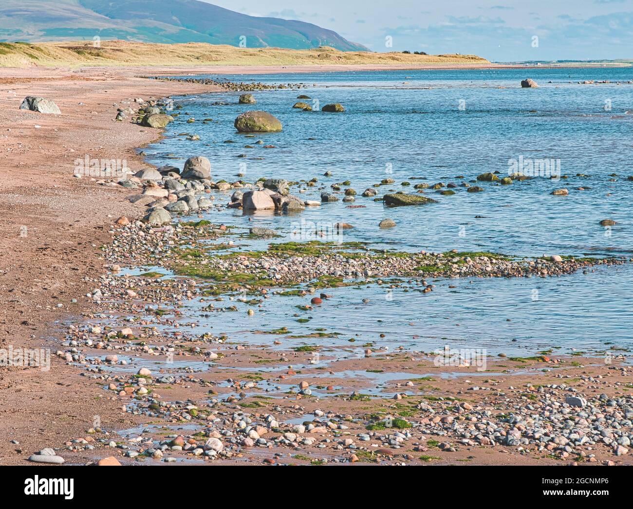 Seascale Beach Cumbria Stock Photo - Alamy