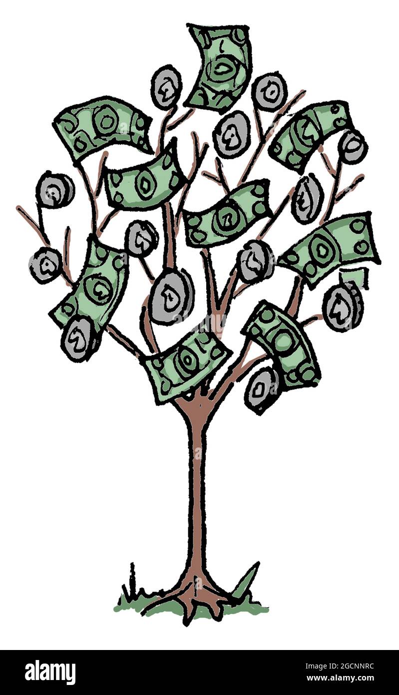 Money grows on trees hi-res stock photography and images - Alamy