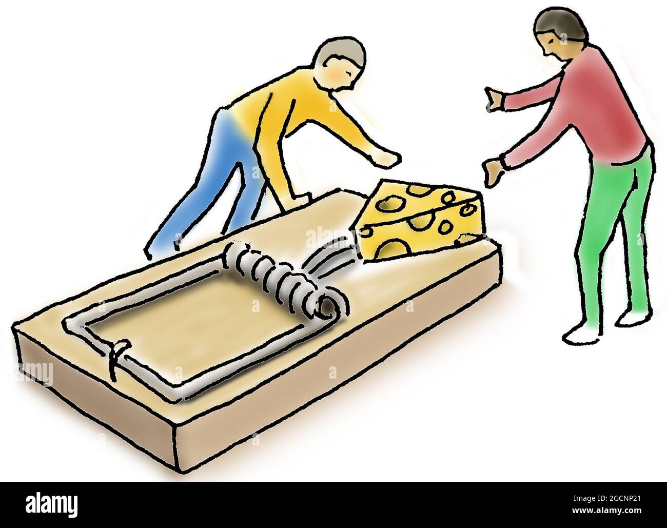 Making the Sale Stock Photo - Alamy