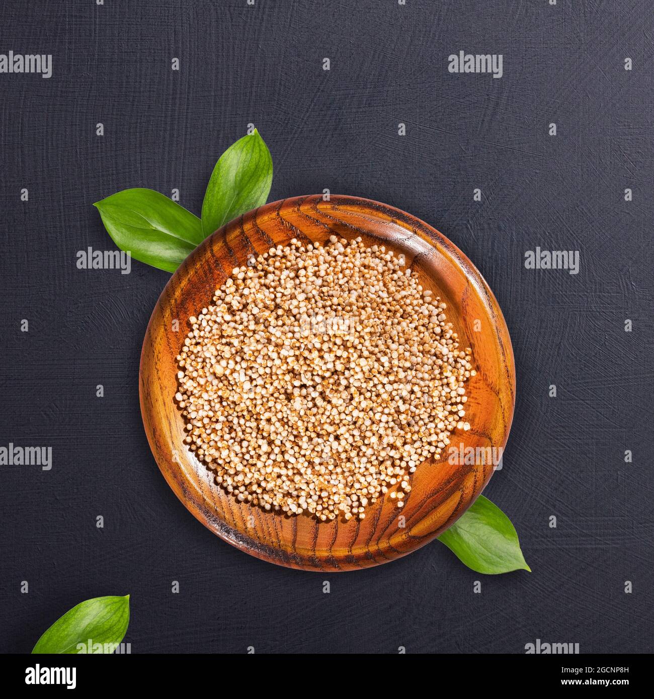 Popped amaranth grain - Amaranthus. Healthy food Stock Photo - Alamy