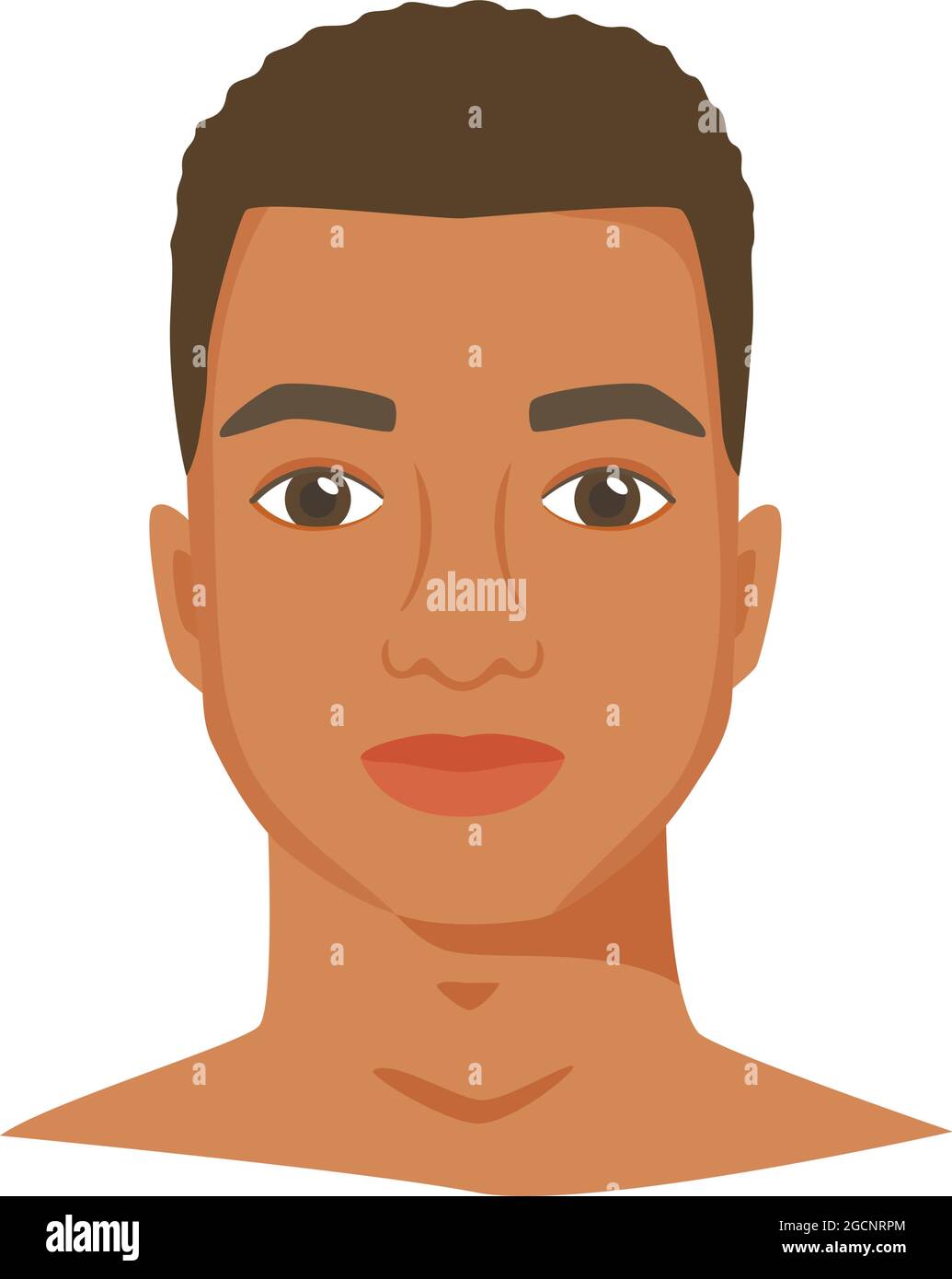 Beauty shot man lips Stock Vector Images - Alamy