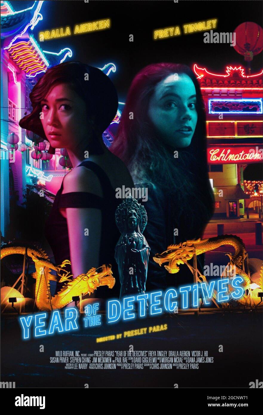 BAD DETECTIVES, (aka YEAR OF THE DETECTIVES), poster under original ...