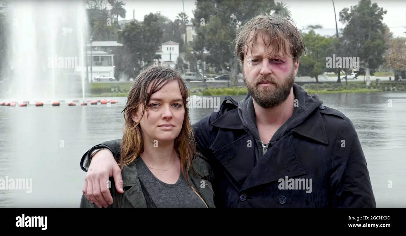 FULLY REALIZED HUMANS, from left: Jess Weixler, Joshua Leonard, 2020. © Gravitas Ventures ...