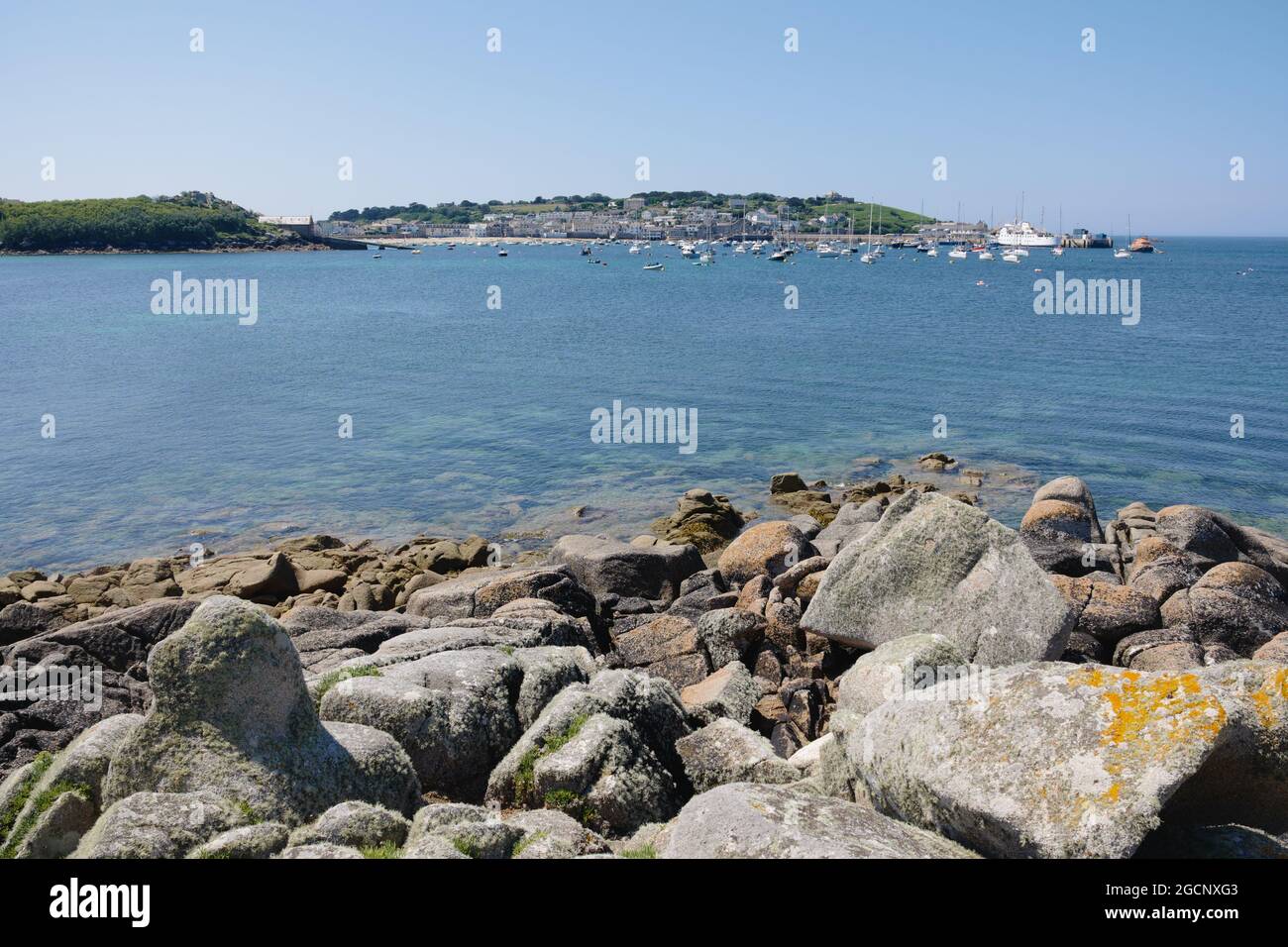 Porthmellon / Porthloo beach, St Mary's island, Isles of Scilly ...