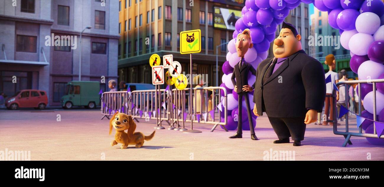 PAW PATROL: THE MOVIE, from left: Liberty (voice: Marsai Martin), Ruben ...