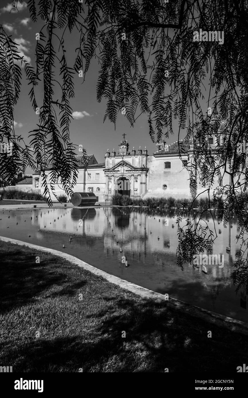 Monastery lake Black and White Stock Photos & Images - Alamy