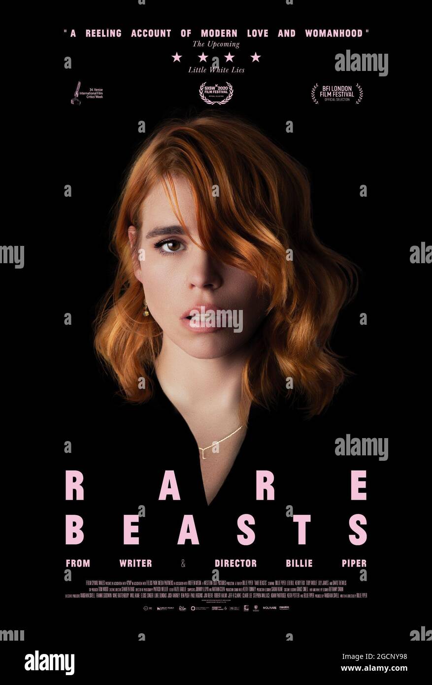 RARE BEASTS, poster, Billie Piper, 2019. © Kaleidoscope /Courtesy ...
