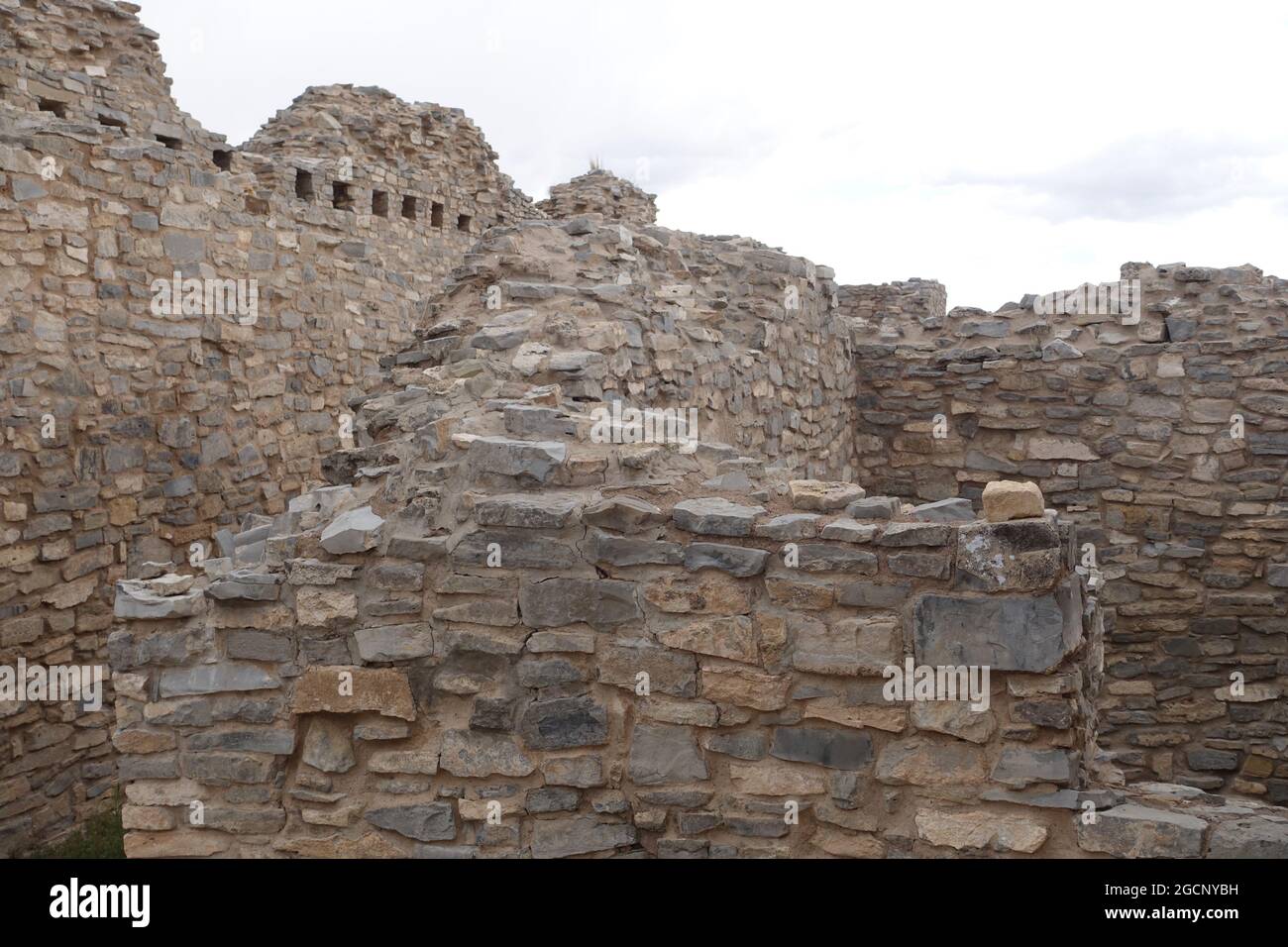 Ruins at Two Guns Arizona Stock Photo - Alamy