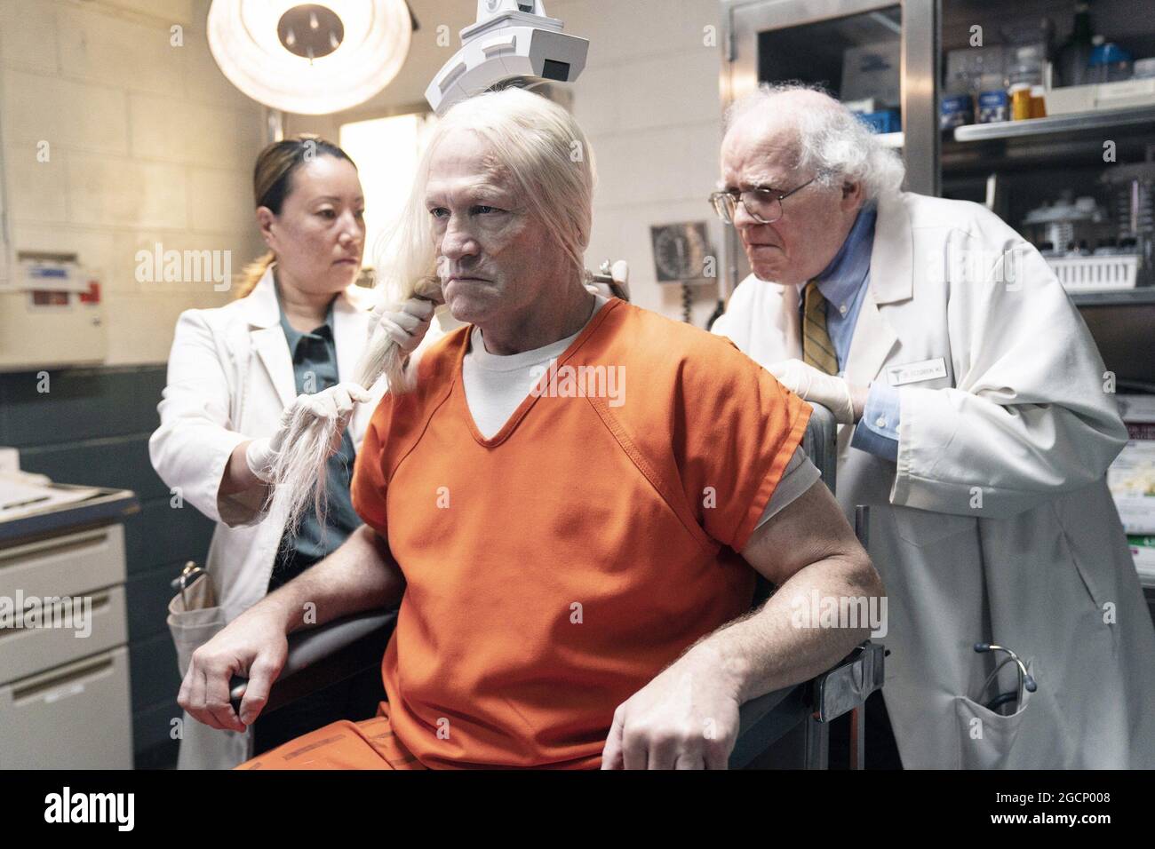 THE SUICIDE SQUAD, center: Michael Rooker as Savant, 2021. ph: Jessica ...