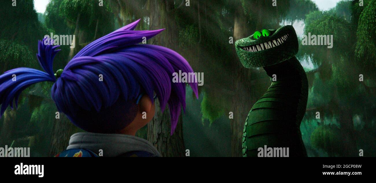 VIVO, from left: Gabi (voice: Ynairaly Simo), Lutador (voice: Michael ...