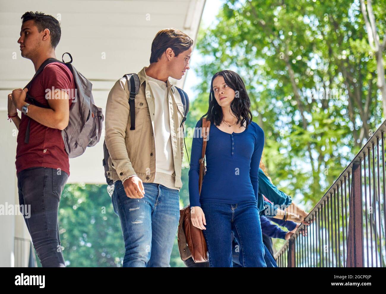 CONTROL Z, center from left: Michael Ronda, Ana Valeria Becerril, No se ...
