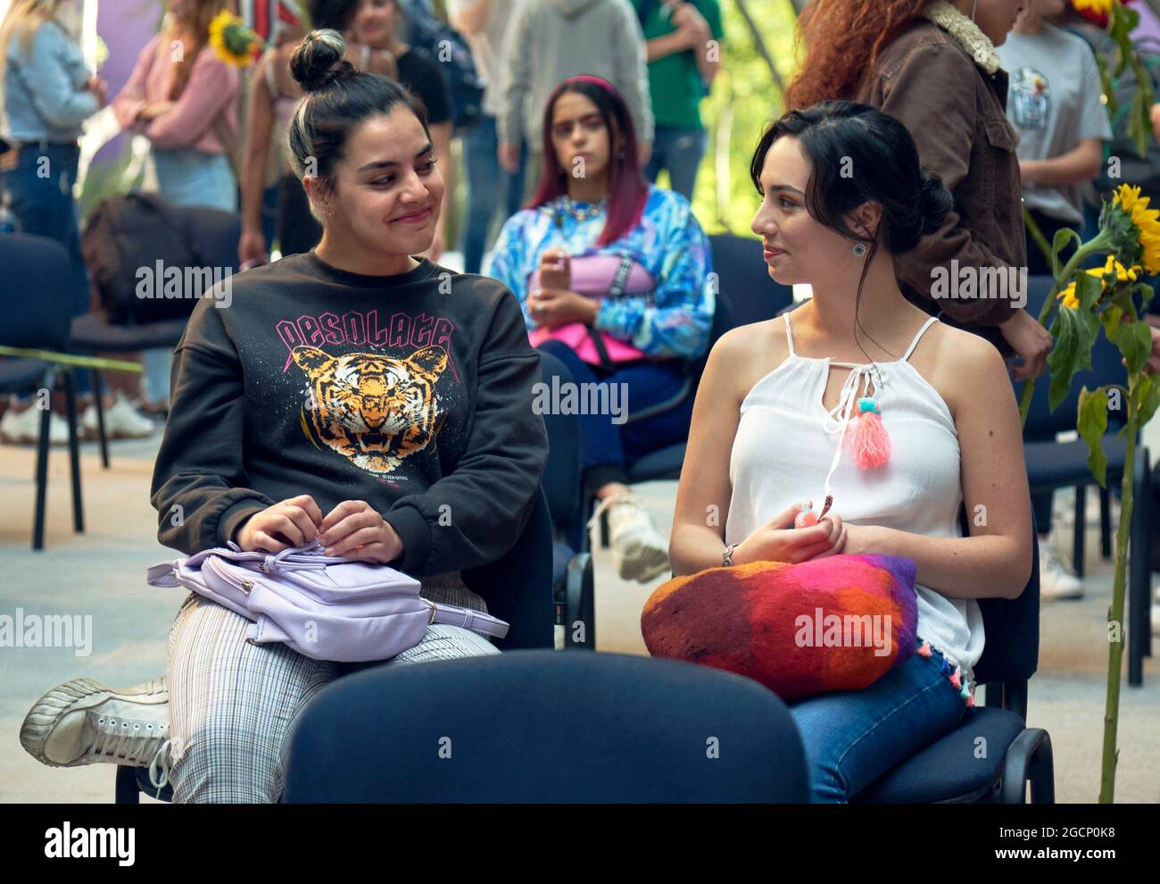 CONTROL Z, from left: Ana Sofia Gatica, Patricia Maqueo, Riona Palomo ...