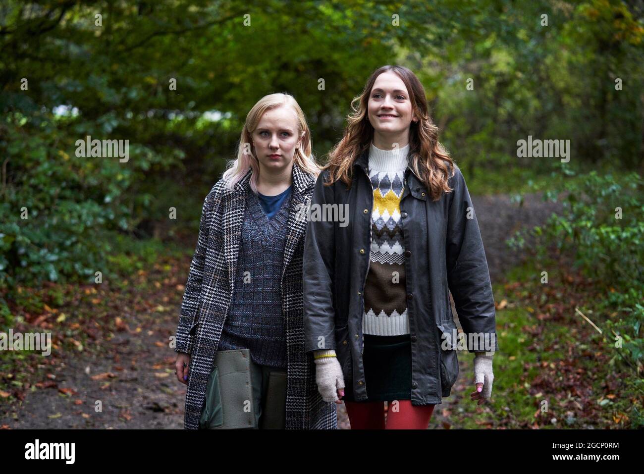 DEAD PIXELS, from left: Alexa Davies, Charlotte Ritchie, Crates ...