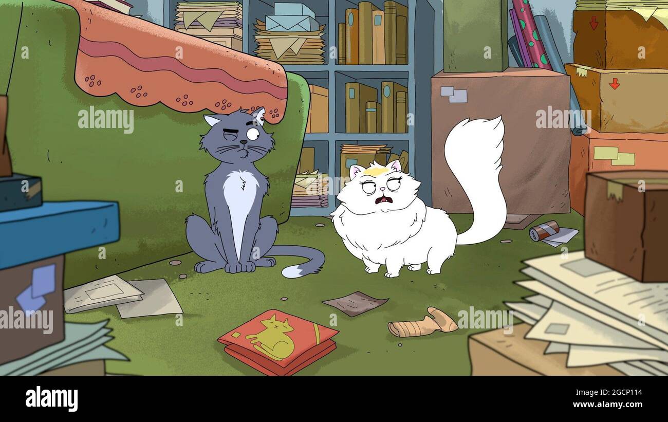 HOUSEBROKEN, from left: The Gray One (voice: Jason Mantzoukas), Tabitha ...