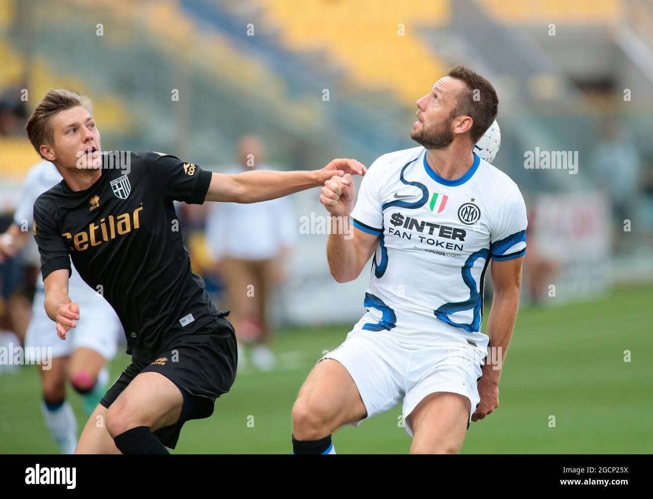 PARMA - INTER - FRIENDLY GAME Stock Photo - Alamy