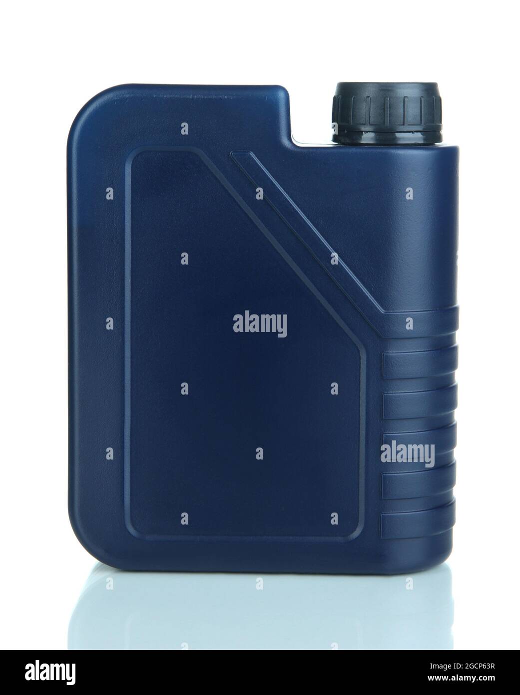 Motor oil canister isolated on white Stock Photo - Alamy