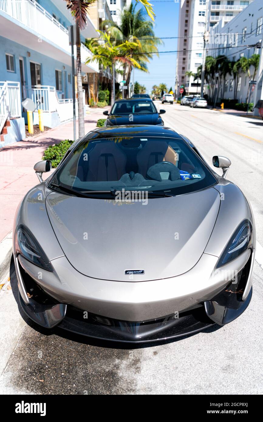 Los Angeles, California USA - April 13, 2021: McLaren Automotive ...