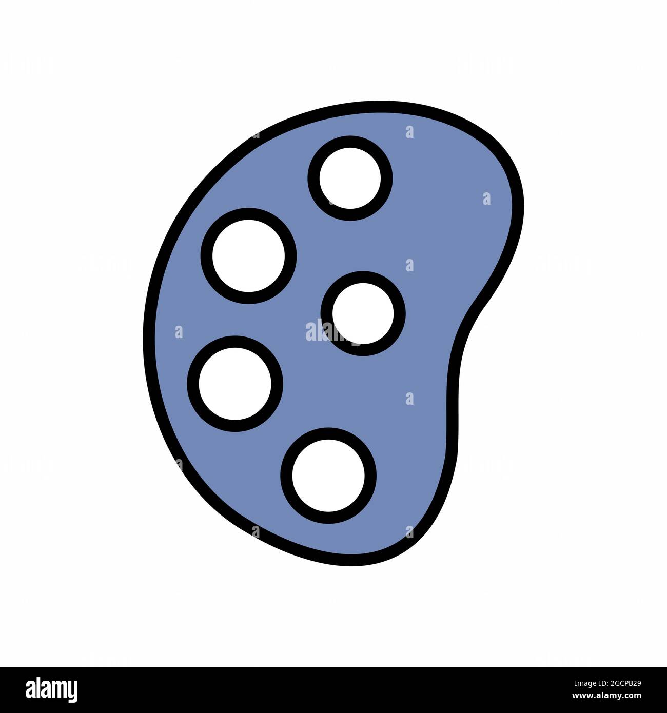 Paint Palette Template