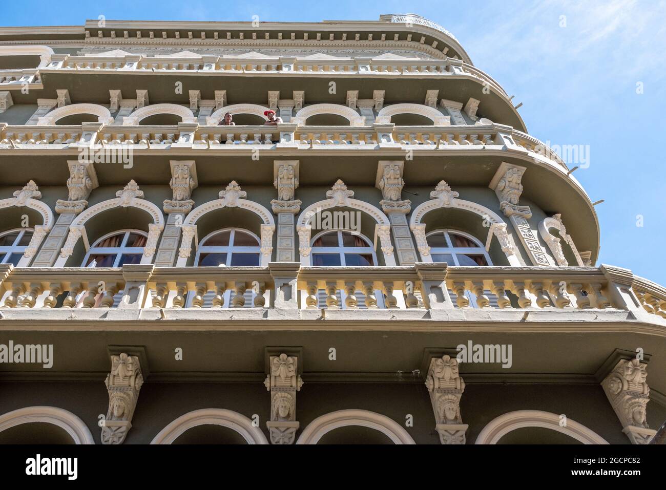 Hotel Encanto Imperial, building exterior, Santiago de Cuba, Cuba, 2016 ...