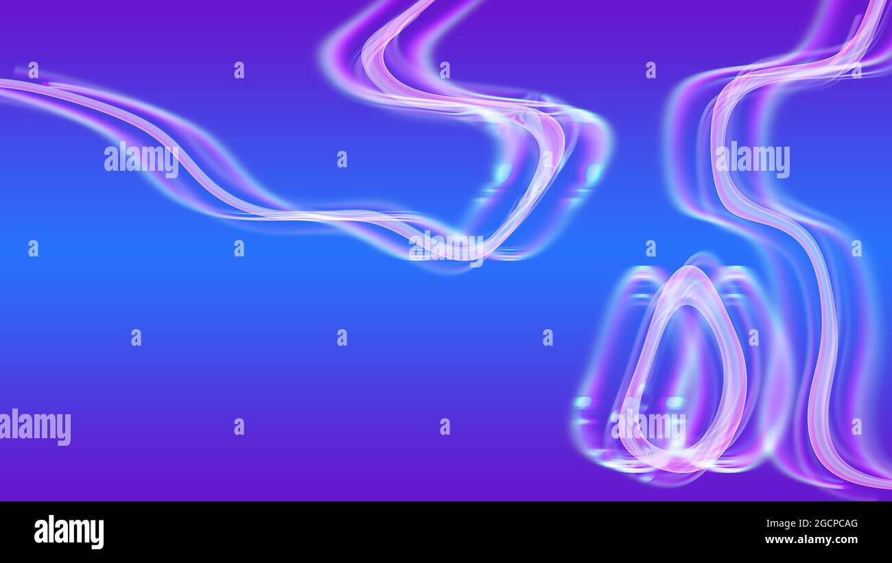Abstract gradient background with a glowing figure Stock Photo - Alamy