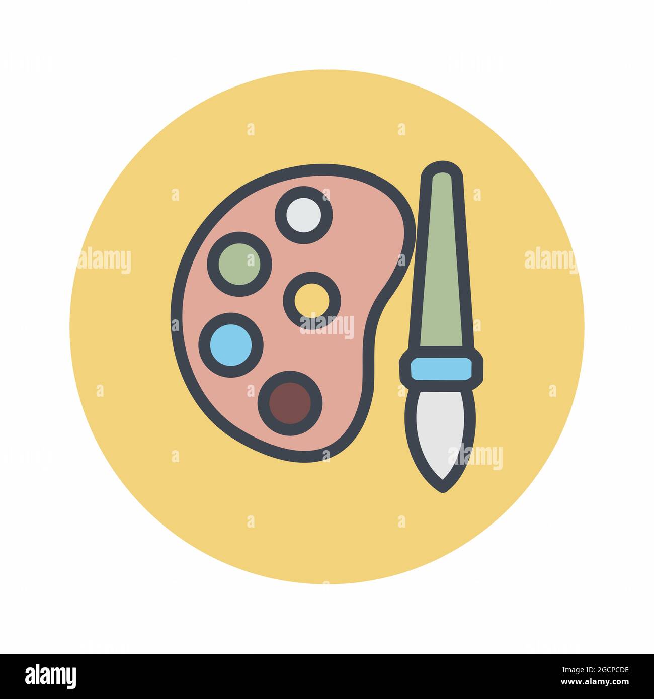 Mixing oil Stock Vector Images - Alamy