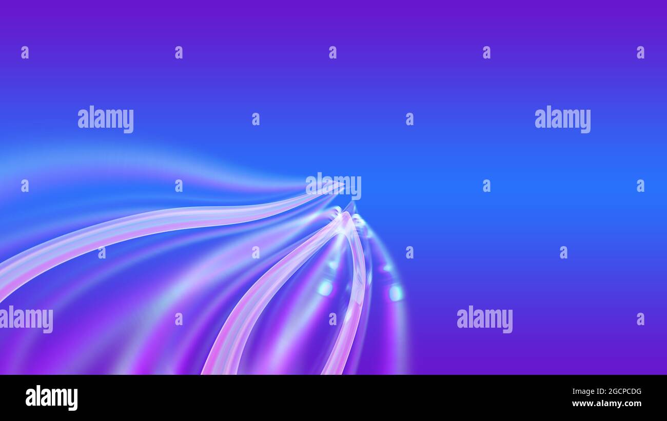 Abstract gradient background with a glowing figure Stock Photo - Alamy