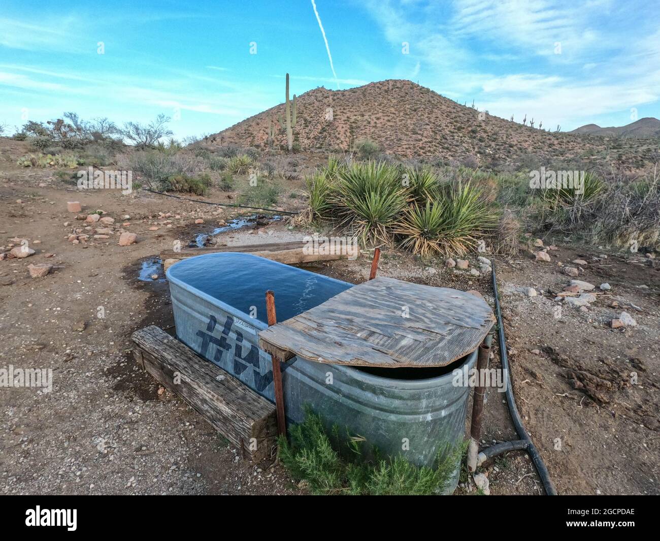 Arizona rainwater tank hi-res stock photography and images - Alamy