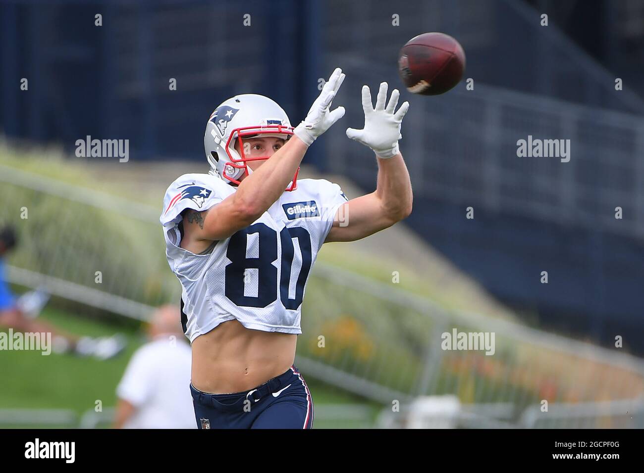 Monday, August 9, 2021: New England Patriots wide receiver Gunner ...