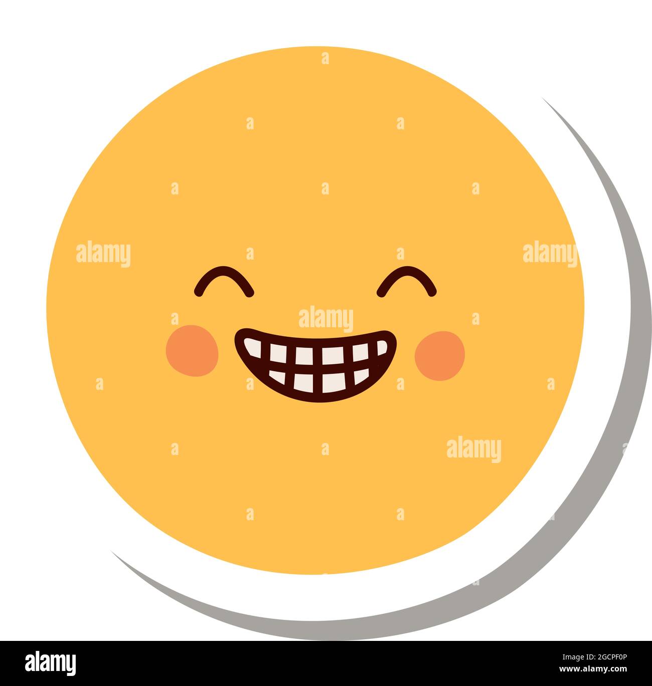happy face illustration Stock Vector Image & Art - Alamy