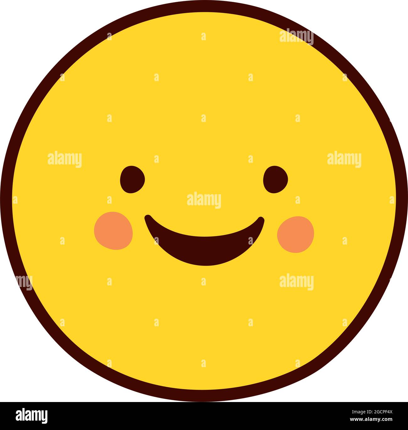 happiness face representation Stock Vector Image & Art - Alamy
