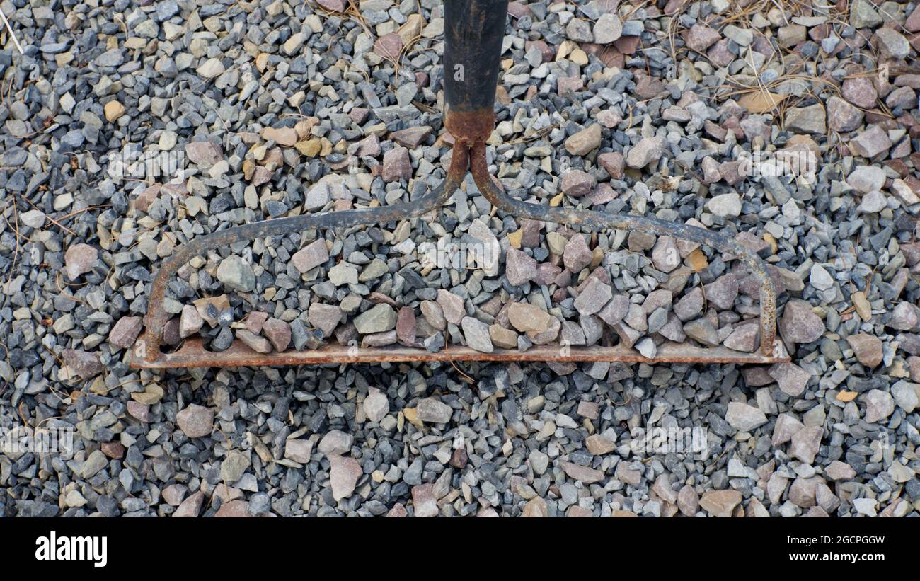 Wood rakes hi-res stock photography and images - Alamy