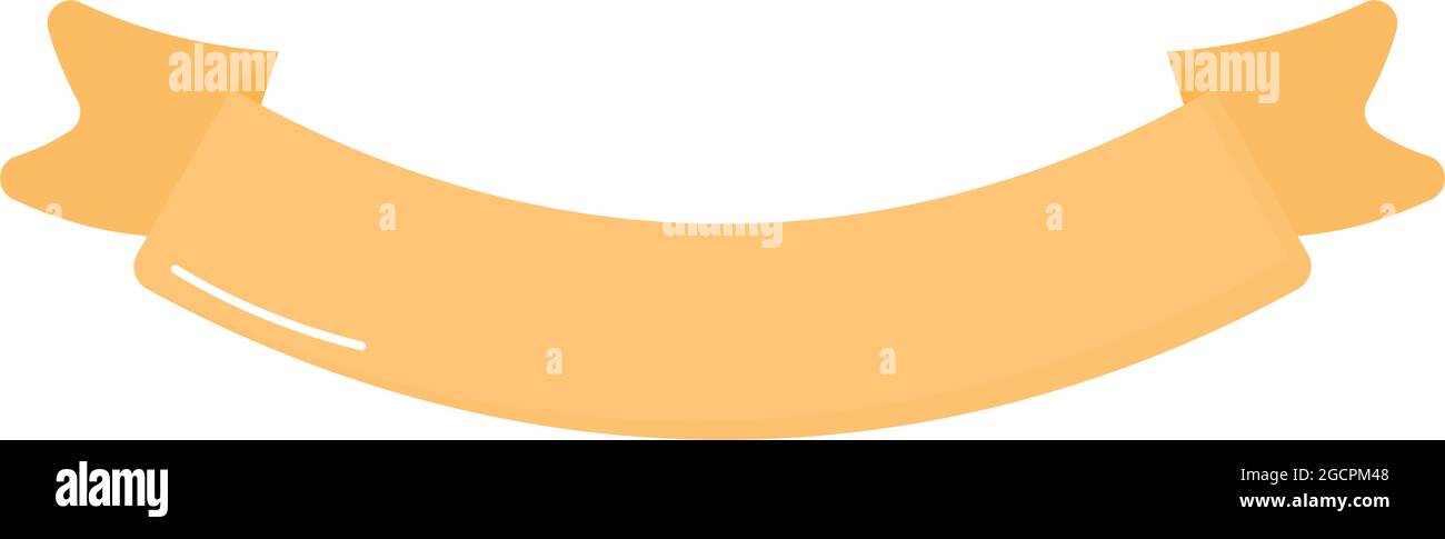 yellow ribbon design Stock Vector Image & Art - Alamy