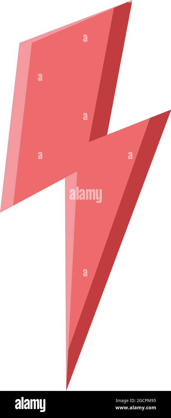 pink thunder design Stock Vector Image & Art - Alamy