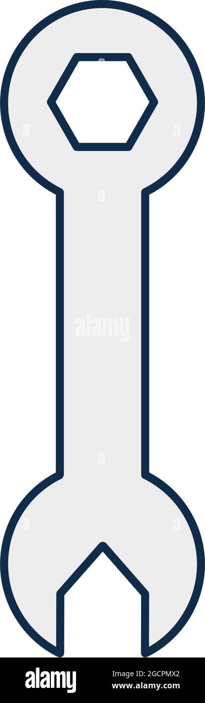gray spanner illustration Stock Vector Image & Art - Alamy