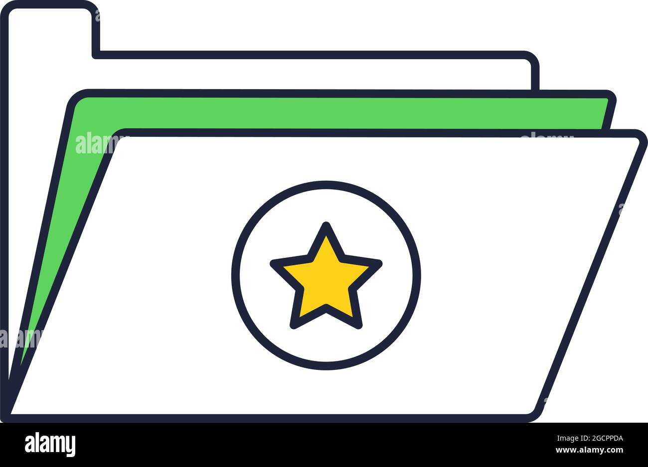 Folder icon, file vector, open web archive Stock Vector Image & Art - Alamy