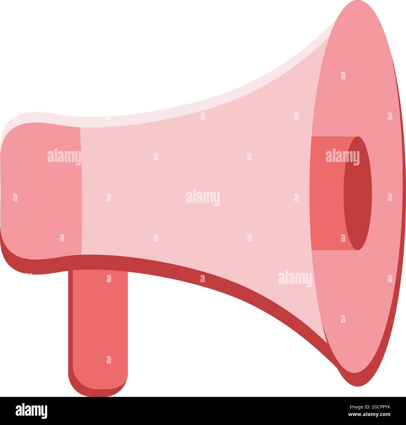 pink megaphone design Stock Vector Image & Art - Alamy