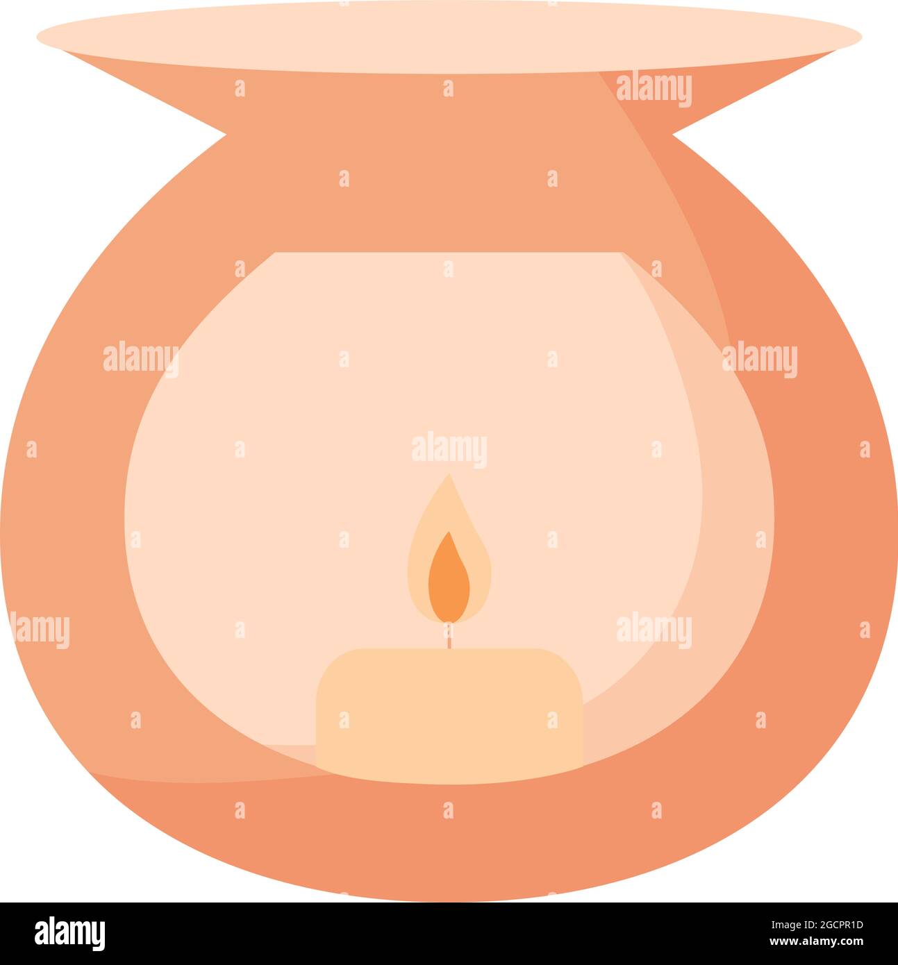 candle lamp illustration Stock Vector Image & Art - Alamy