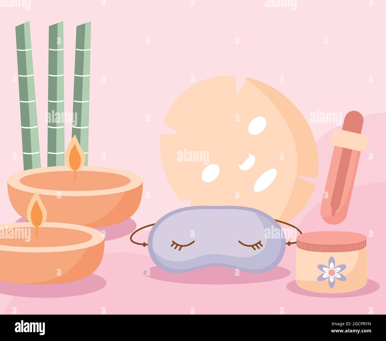 cute spa poster Stock Vector Image & Art - Alamy