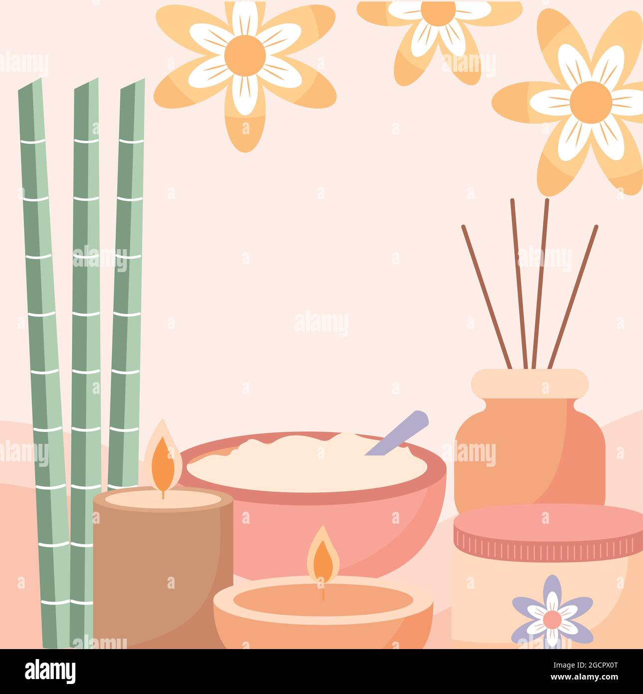 pretty spa poster Stock Vector Image & Art - Alamy