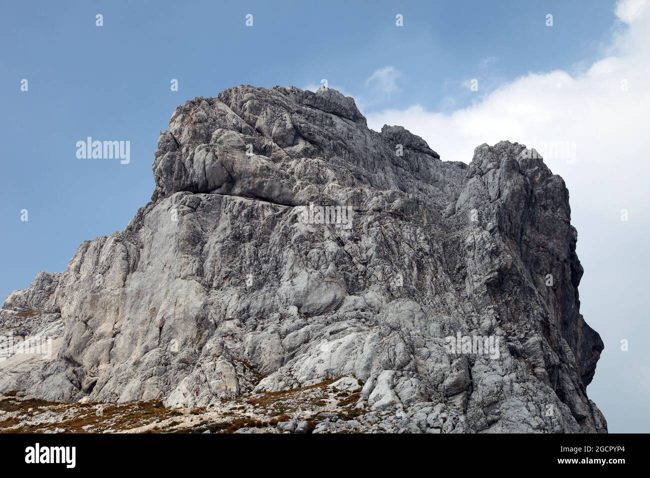 Mount Bobotov Kuk in Durmitor National Park, Dinaric Alps, Montenegro ...