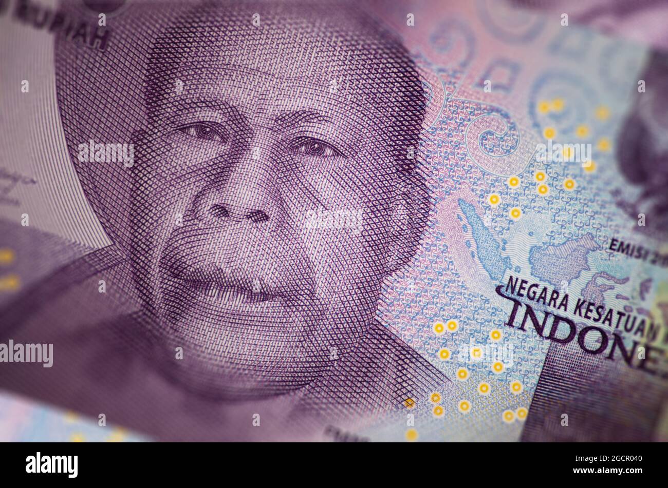Indonesian rupiah note hi-res stock photography and images - Alamy