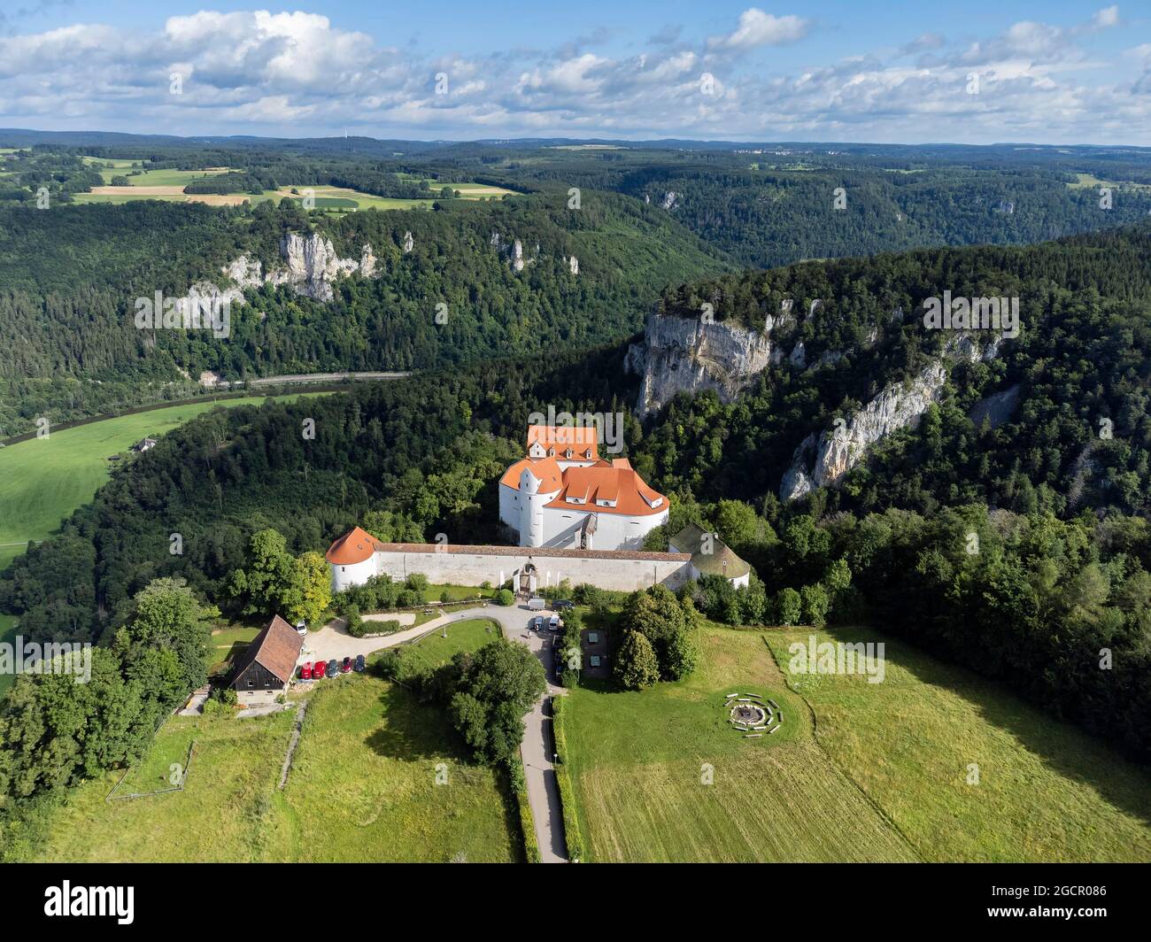 Wildenstein Castle, Leibertingen, Upper Danube Valley, Baden ...