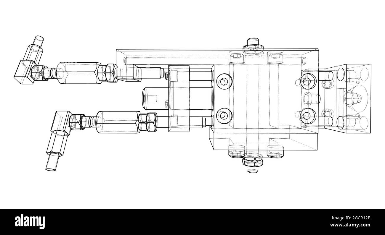 Abstract industry object concept. Vector Stock Vector Image & Art - Alamy