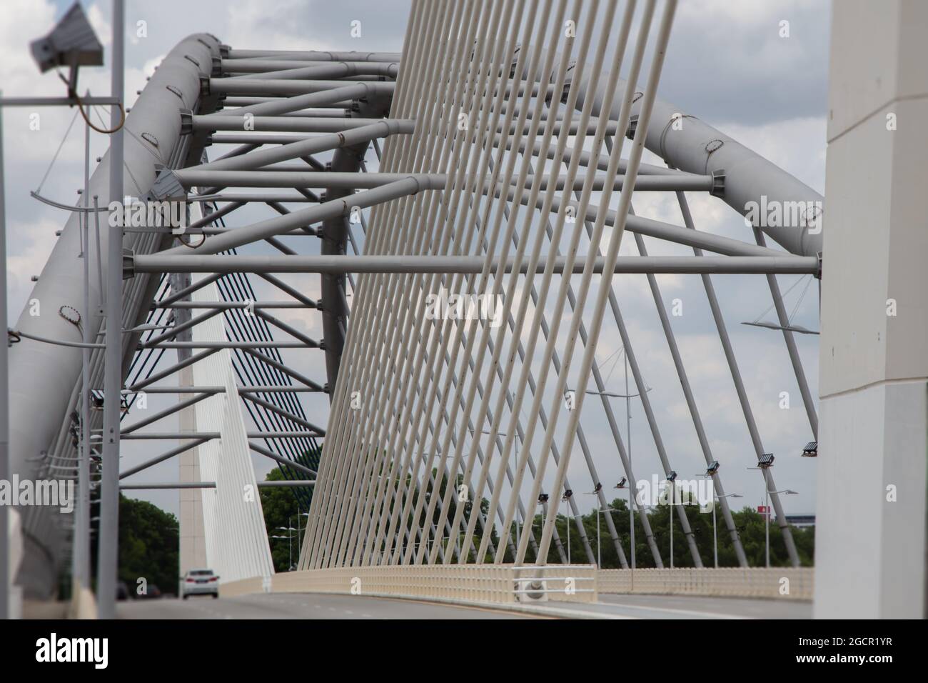 Infrastructure bridge putrajaya architecture hi-res stock photography ...