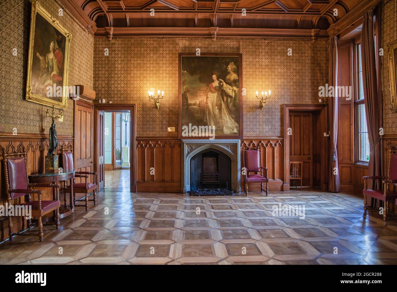 Vorontsovsky palace, Alupka, Crimea, Russia Stock Photo - Alamy